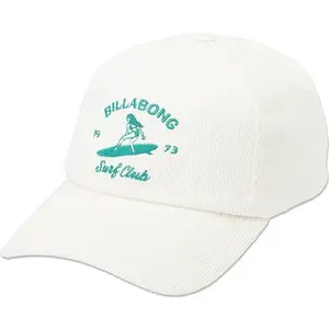 BILLABONG Embroidered Cotton Twill Baseball Cap Salt Crystal 1