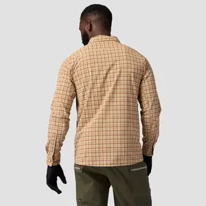 BACKCOUNTRY Slickrock Long-sleeve Mtb Jersey - Starfish Dropout Plaid