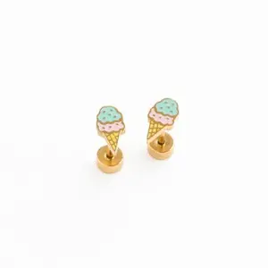 PIP POP Ice Cream Stud Earrings