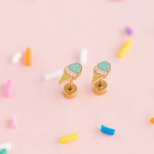 PIP POP Ice Cream Stud Earrings