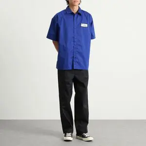 WTAPS Logo Work Shirt - Blue
