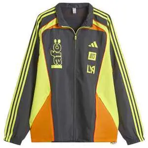 Adidas Los Angeles Fc Nts Track Top - Grey/fuchsia/yellow