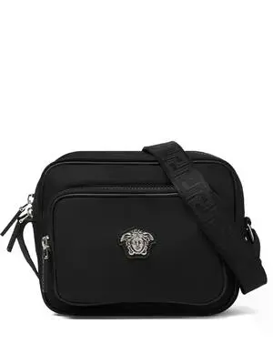 Versace La Medusa Plaque Messenger Bag
