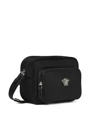 Versace La Medusa Plaque Messenger Bag