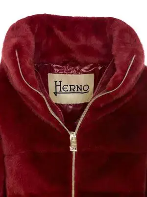 Herno High-neck Padded Jacket - Red