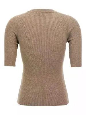 Brunello Cucinelli Ribbed Cashmere Sweater