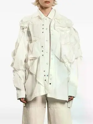 TANAKA Layered-ruffles Shirt