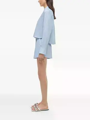 Simkhai Striped Cotton Shirt