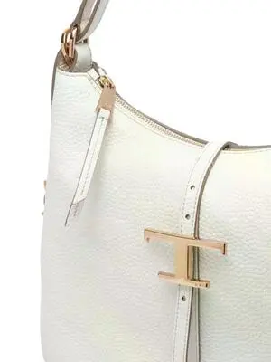 TOD'S T-timeless Zip Shoulder Bag - White