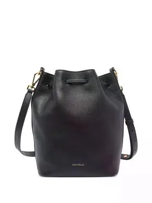 COCCINELLE Beat Drawstring Backpack - Black