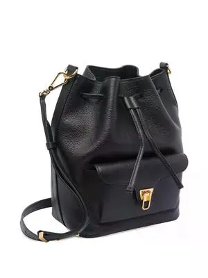 COCCINELLE Beat Drawstring Backpack - Black