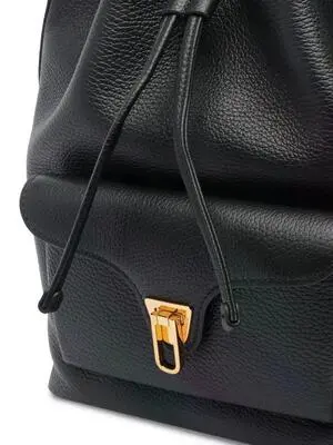 COCCINELLE Beat Drawstring Backpack - Black