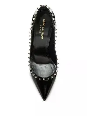 Saint Laurent 105mm Zoe Studded Pumps