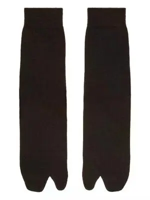 MAISON MARGIELA Tabi Split-toe Socks - Brown