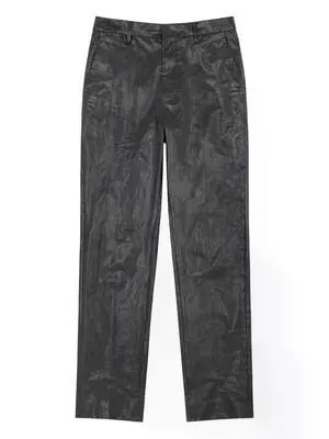 Maison Margiela Black Wash Pants For Men