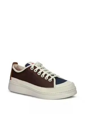 Camper Leather Panelled Lace-up Sneakers