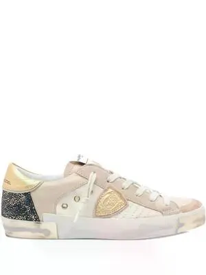 Philippe Model Logo-patch Round-toe Sneakers