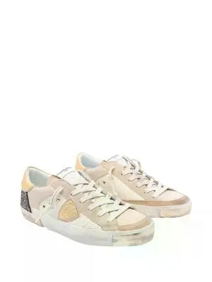 Philippe Model Logo-patch Round-toe Sneakers