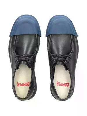 Camper Junction Leather Shoes With Rubber Toe Cap