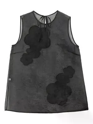 Cecilie Bahnsen Alba Flower-embellished Top