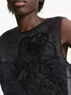 Cecilie Bahnsen Alba Flower-embellished Top
