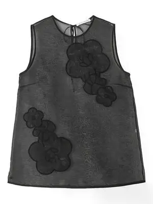 Cecilie Bahnsen Alba Flower-embellished Top