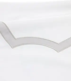 YVES DELORME COUTURE Haussmann Brume Flat Sheet