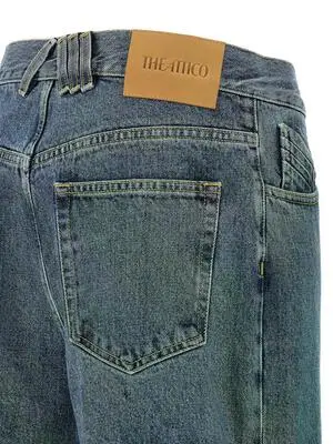 Attico Cut-out Denim Jeans