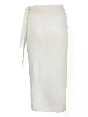 HAMOULET Vega Embellished Midi Wrap Skirt