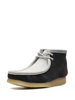 Clarks Wallabee Suede Boots - Blue
