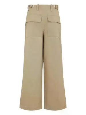 Marni Rose-embroidered Pocket Trousers
