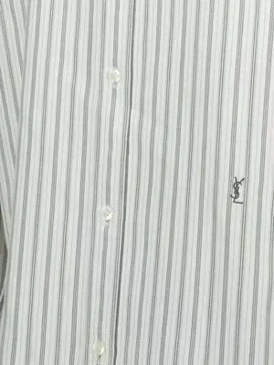 Saint Laurent Striped Cotton Shirt