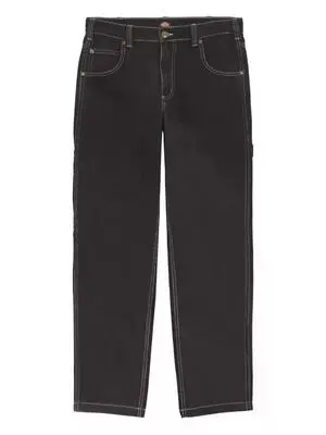Dickies Contrast-stitch Straight Leg Jeans