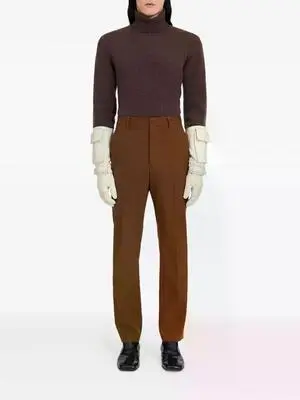 MAISON MARGIELA Creased Wool Trousers