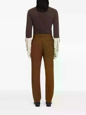 MAISON MARGIELA Creased Wool Trousers