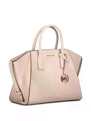 Michael Kors Avril Leather Top-zip Tote Bag - Pink
