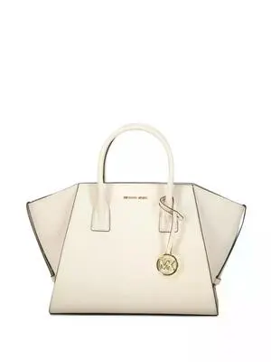 Michael Kors Avril Leather Top-zip Tote Bag - Neutrals