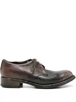 SHOTO Leather Derby Shoes