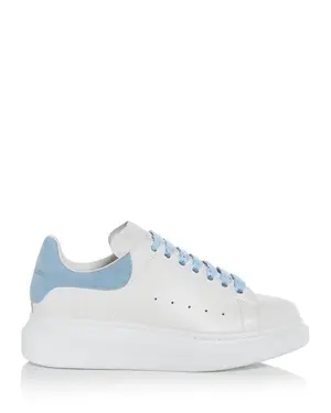 Alexander McQueen Oversized Sneakers - Pale Blue/white