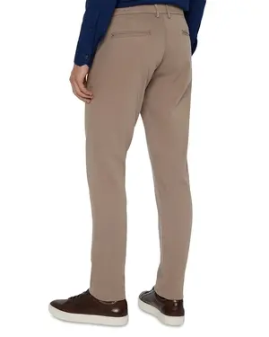 Boggi Milano Stretch Panama Trousers - Taupe