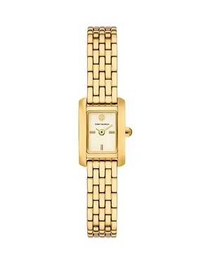 Tory Burch The Mini Eleanor Watch, 17mm X 25mm - Gold/gold