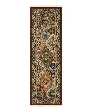 ORIENTAL WEAVERS Lilihan 050x6 Runner Area Rug, 2' X 6 - Red