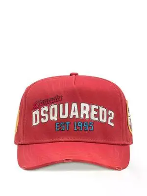 Dsquared2 Logo-print Baseball Cap - Red