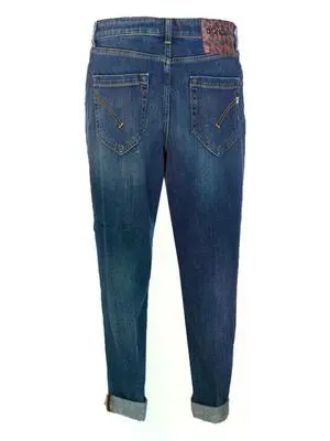DONDUP Button-fly Patch-pocket Jeans - Blue
