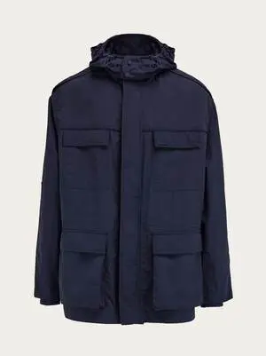 FERRAGAMO Field Jacket - Blue