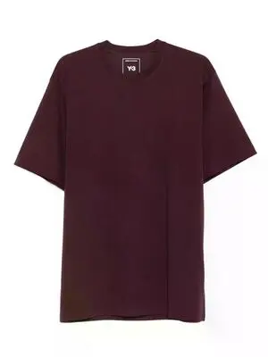 Y3 Crew-neck Short-sleeve T-shirt - Red