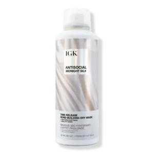 IGK Limited Edition Antisocial Midnight Silk Bond-building Repair Dry Hair Mask - One-color