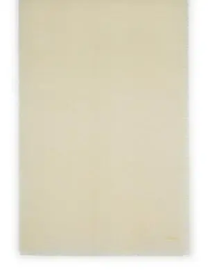 Max Mara Magico' Virgin Wool Scarf Tela - Ivory