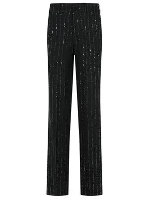 Philipp Plein Lady Fit Sequined Pants