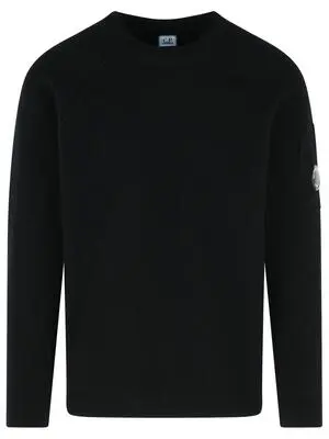 C.P. COMPANY Grs' Wool Blend Sweatshirt